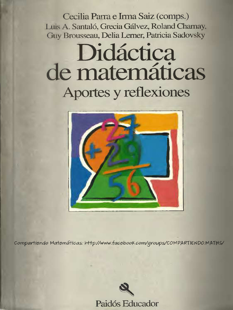 Libro Didactica de Las Matematicas Aport | PDF