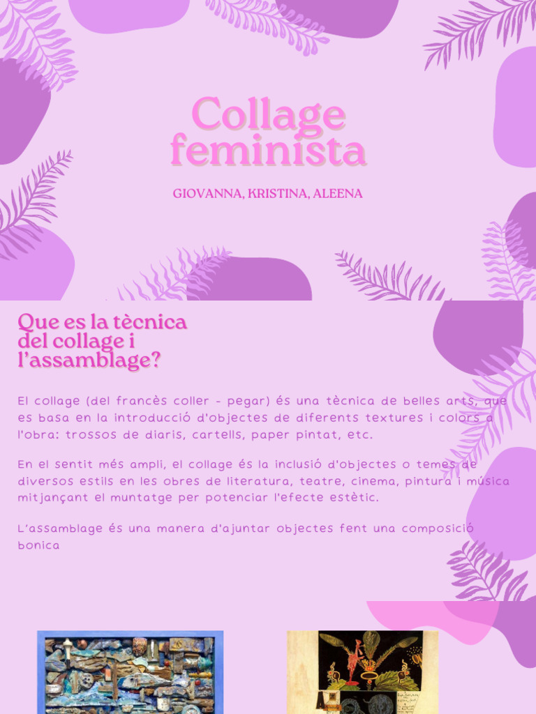 Collage Feminista | PDF