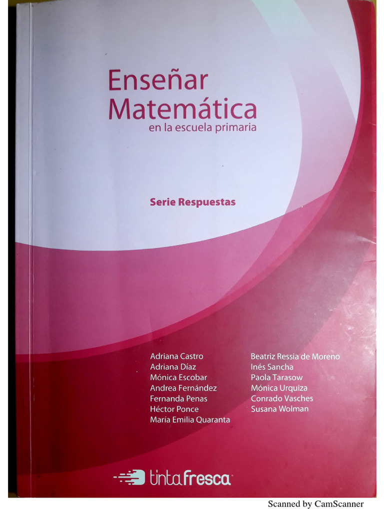 Tinta Fresca - Enselar Matemática-1 | PDF
