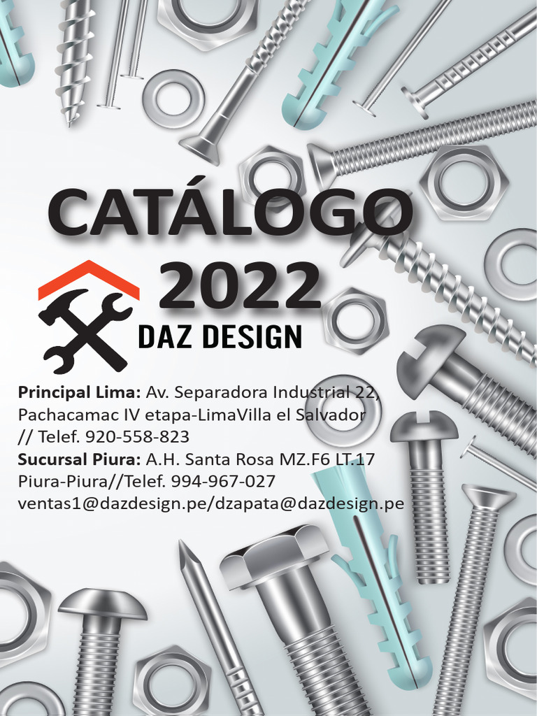 Catalogo de Pernos | PDF | Tools | Building Engineering