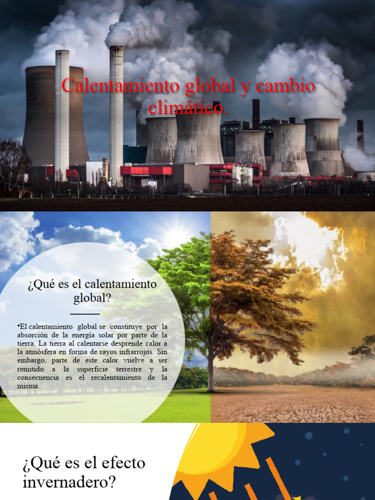 Calentamiento Global y Cambio Climático | PDF | Efecto invernadero | Clima