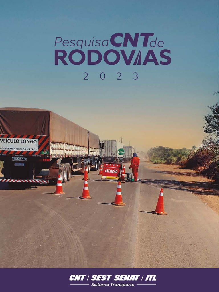 Pesquisa CNT de Rodovias 2023 | PDF | Rodovia de acesso controlado | Brasil