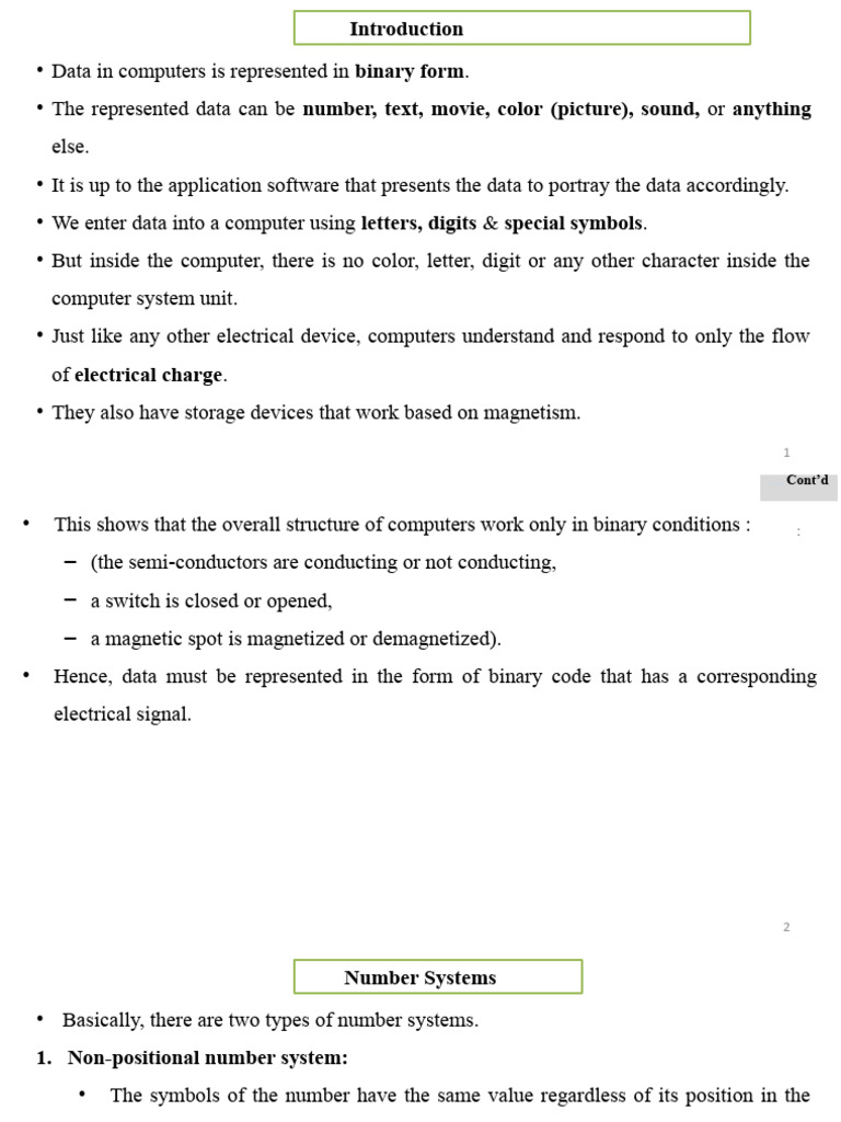 Chapter 2 Number System and Codes | Download Free PDF | Lexicology | Naming Conventions