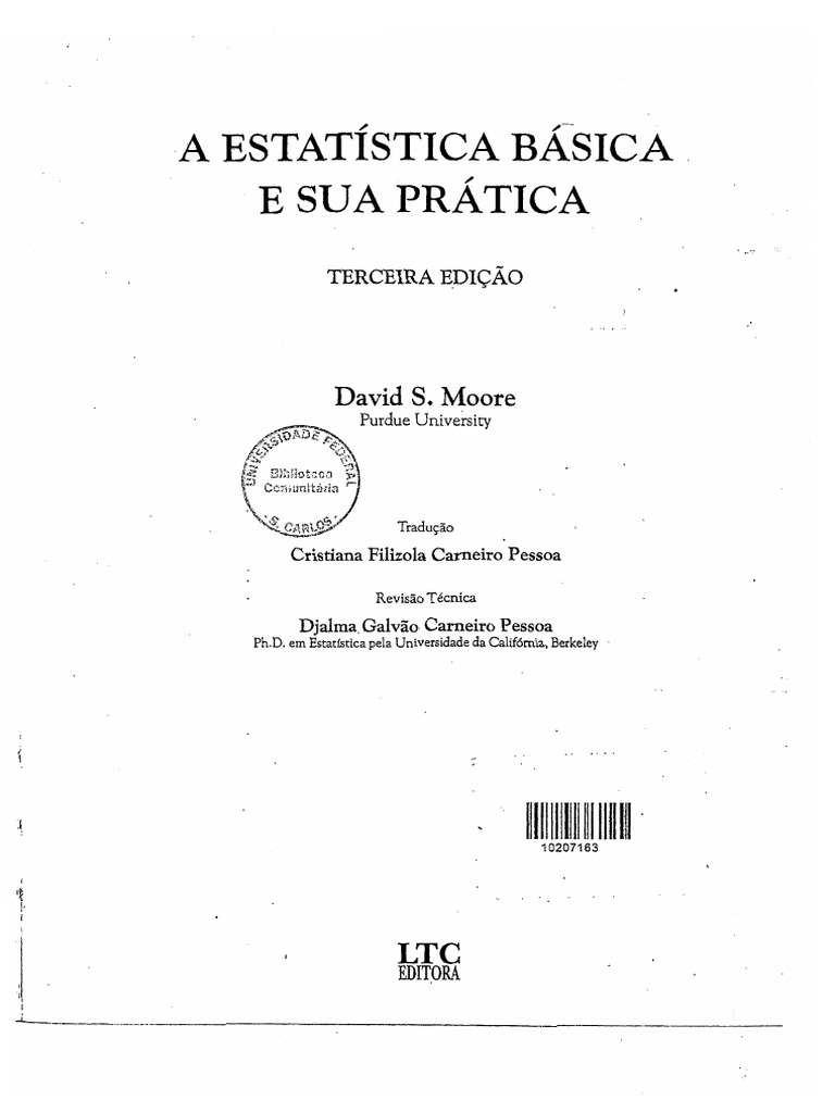A Estatística Básica e Sua Prática | PDF