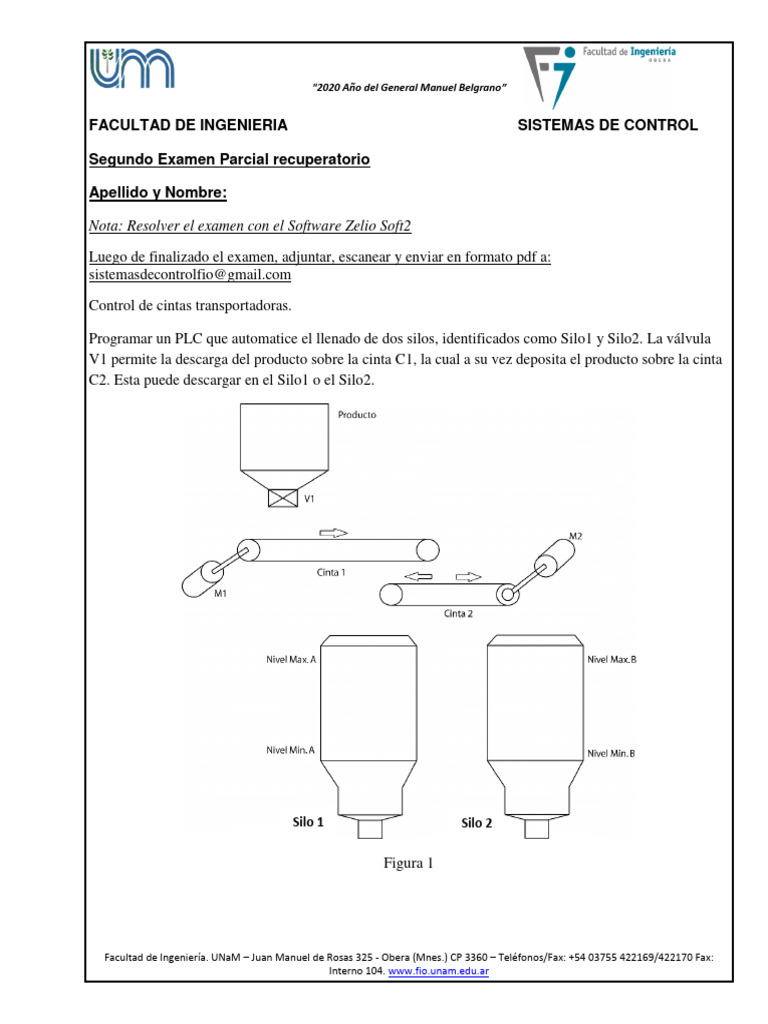 Segundo Examen Parcial-Recup - 2020 | PDF | Informática