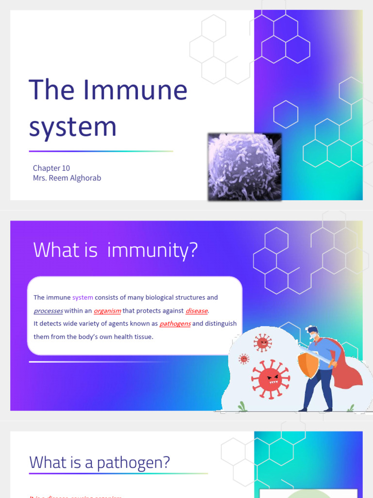Chapter 10 Immunity Grade 10 | PDF | Immune System | Hygiene