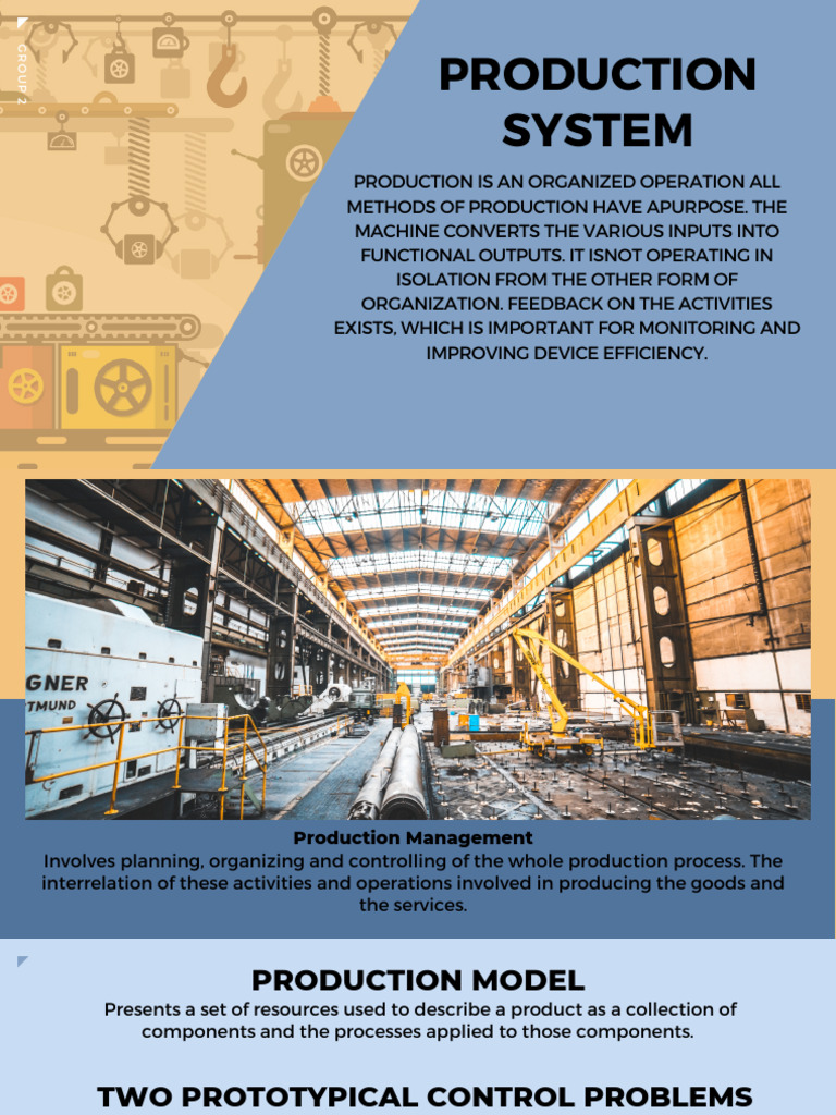 Lesson 2 Production System | PDF | Inventory | Mass Production