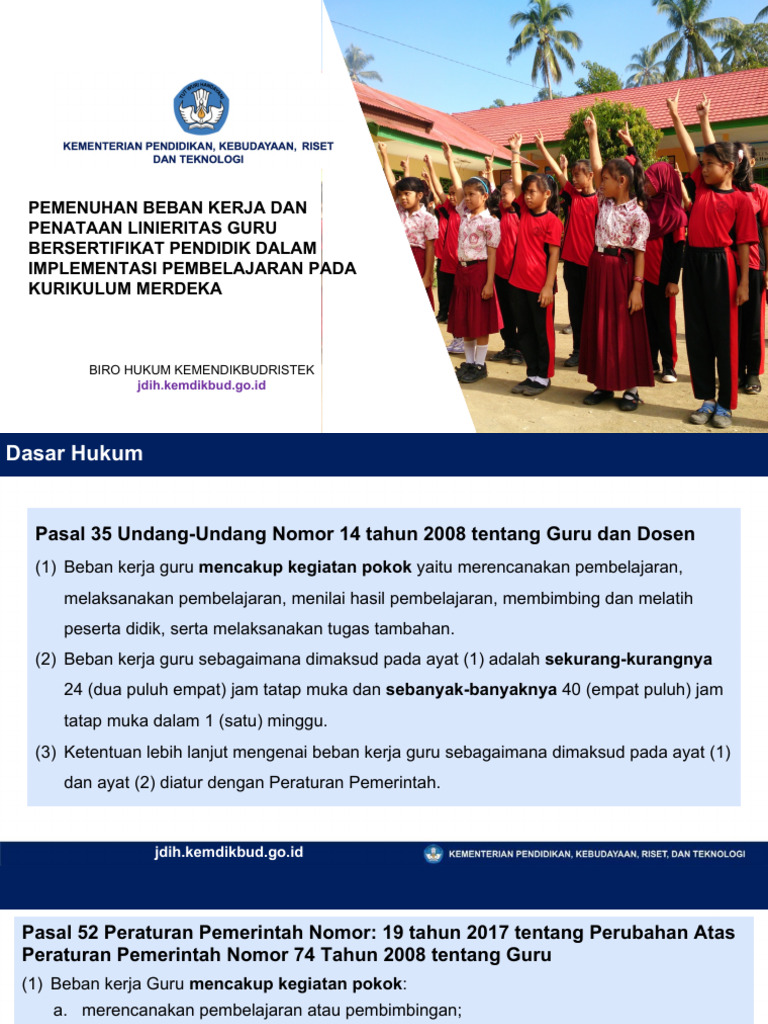 Beban Belajar Kurikulum Merdeka | PDF