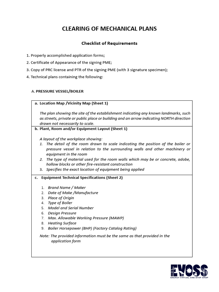 Dole Requirements for Mechanical Clearing | PDF | Mechanical ...