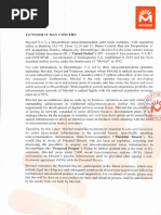 Modelo de NUIT Mozambique | PDF