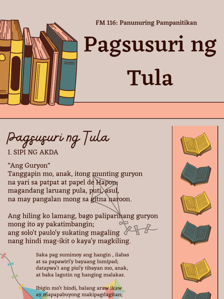Pagsusuri-Ng-Tula 20231109 123706 0000 | PDF