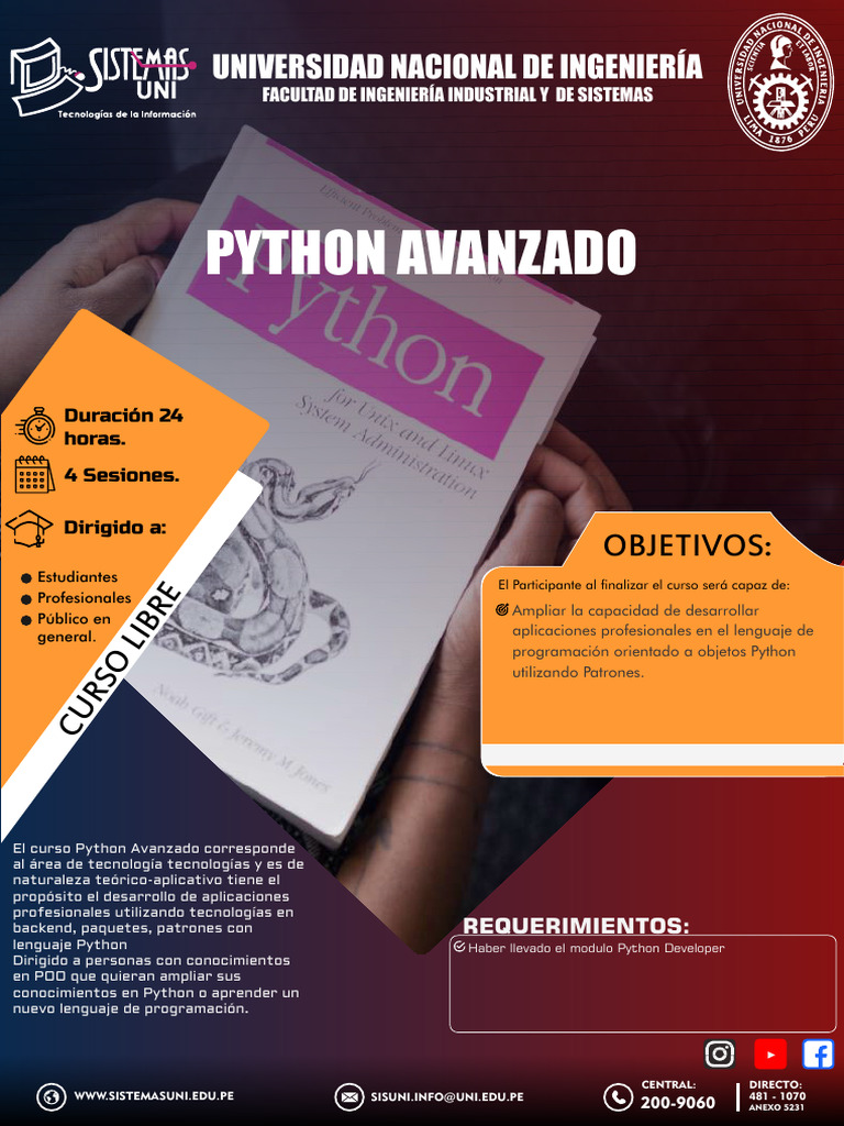 Python Avanzado 2020 | Descargar gratis PDF | Python (lenguaje de ... Python Avanzado 2020 | Descargar gratis PDF | Python (lenguaje de ...