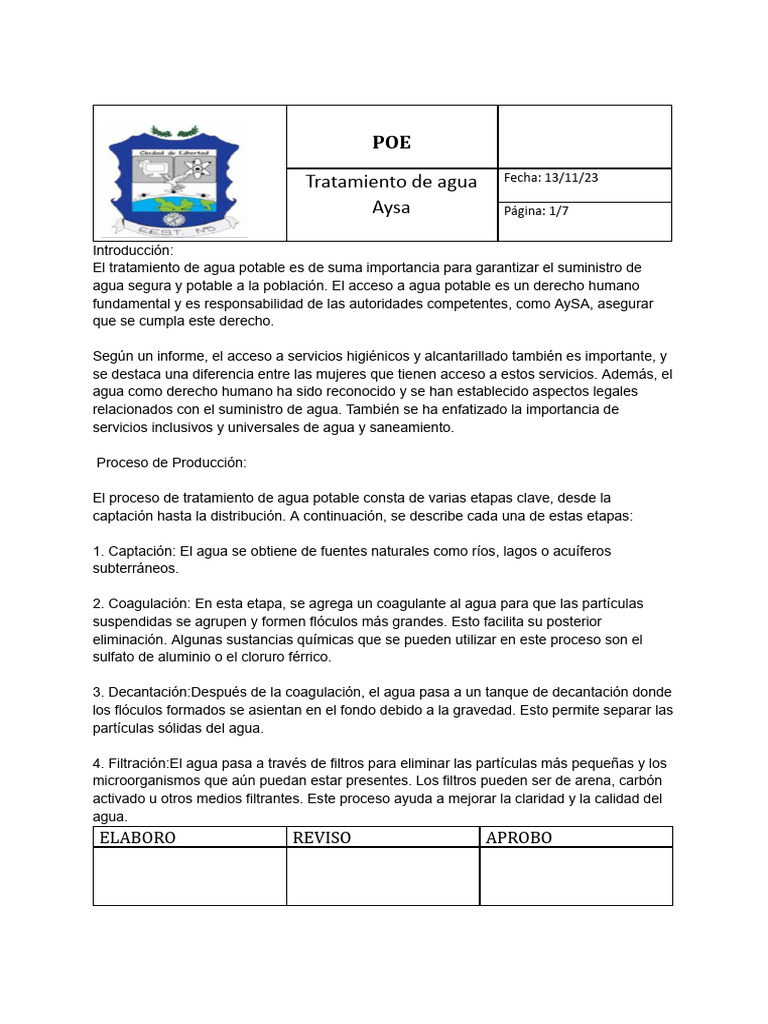 Agua | PDF | Ósmosis | Agua
