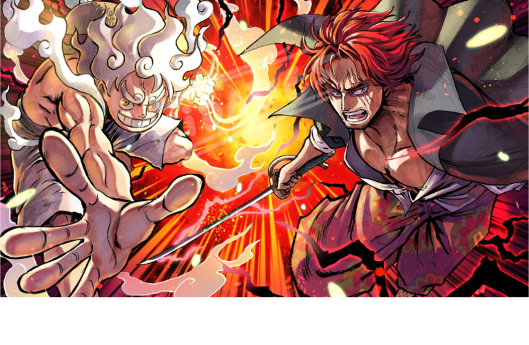 Dibujo Luffy Shanks | PDF