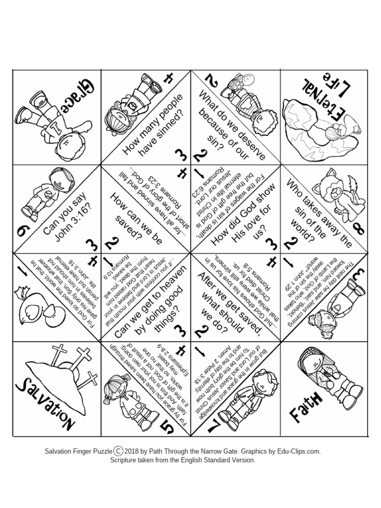 Salvation Finger Puzzle Overview | PDF