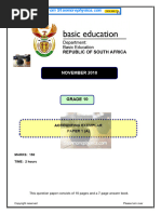 Math Lit Grade 10 Assignment 1 2025 Eng QP | PDF | Debit Card | Banks