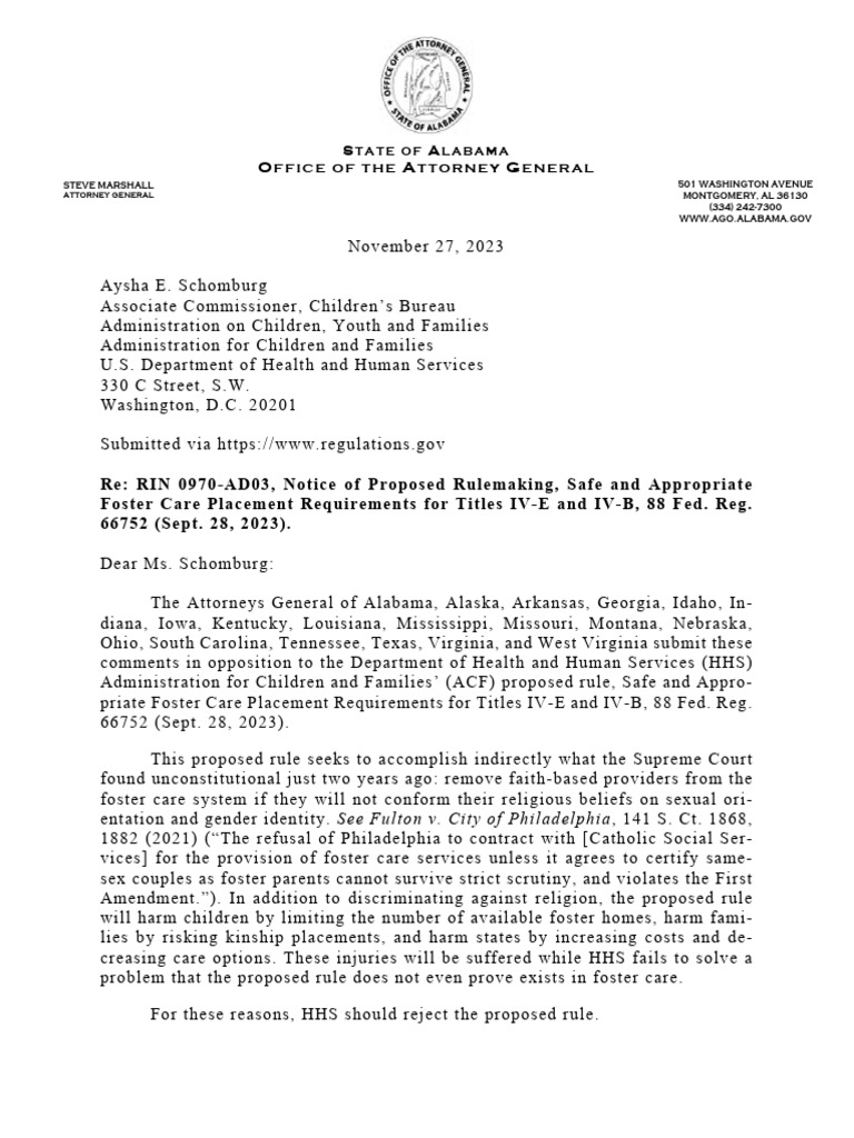 Marshall Letter | PDF | First Amendment To The United States ...