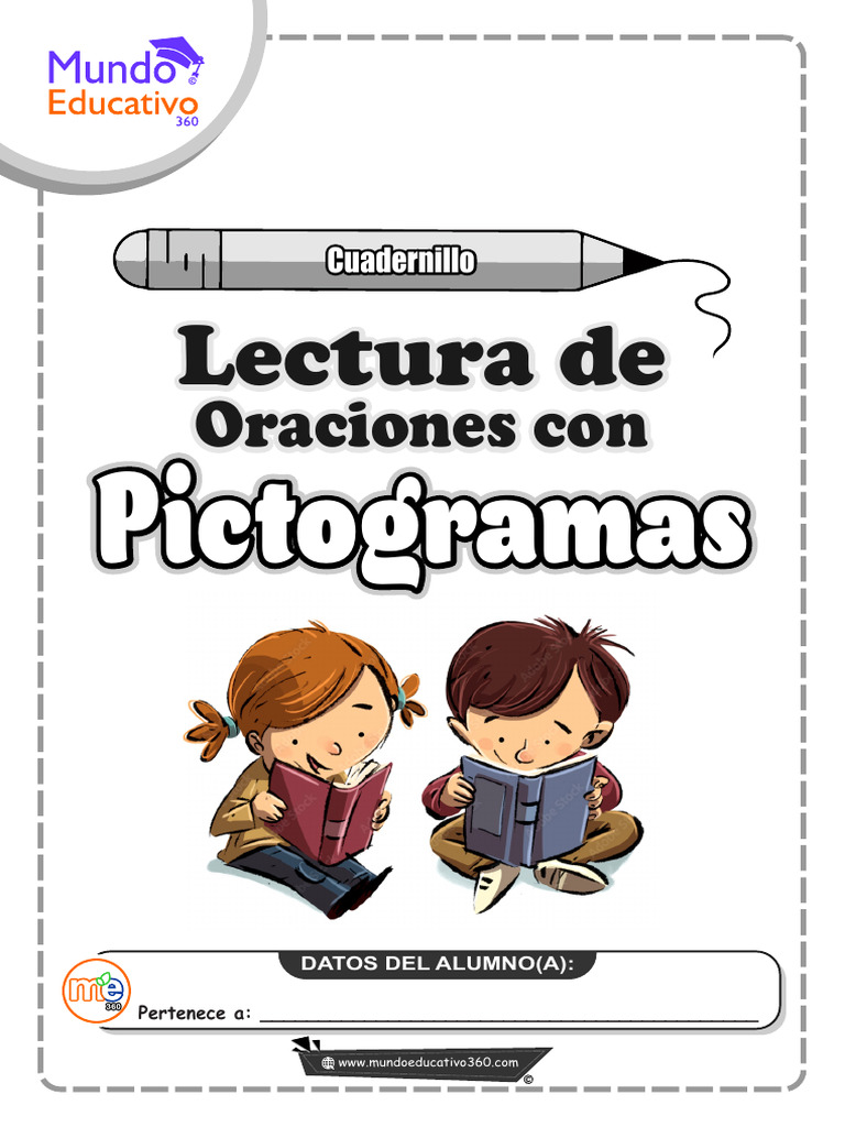 Lectura de Oraciones Con Pictograma Me360 | PDF