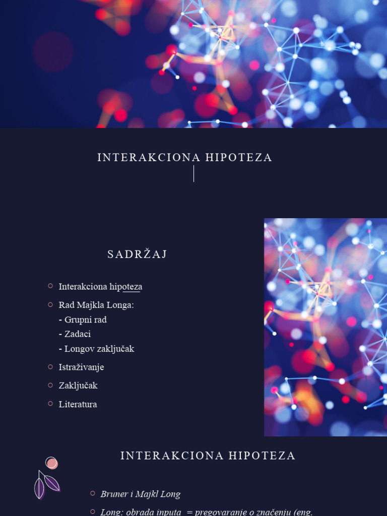Interakciona Hipoteza | PDF