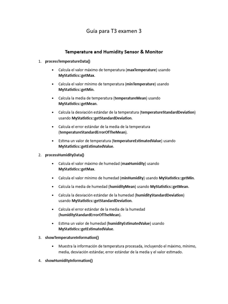 Guía para T3 Examen Arduino | PDF | Archivo de computadora | Redes