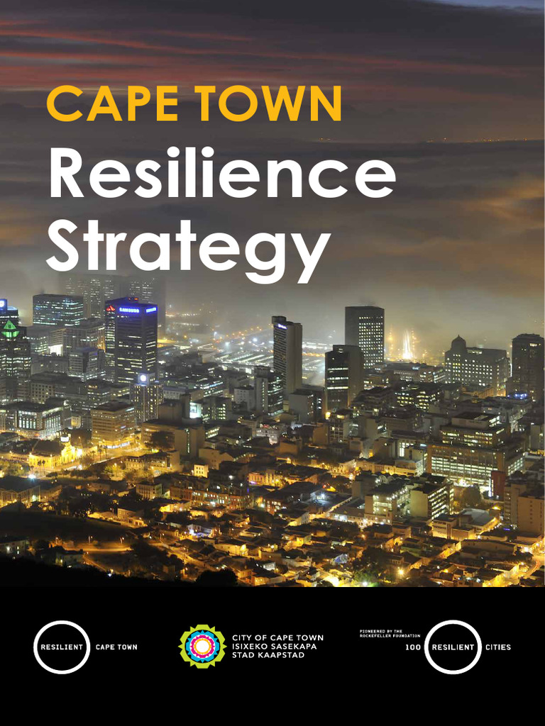 Cape Town Resilience Strategy Guide | PDF | Climate Resilience ...