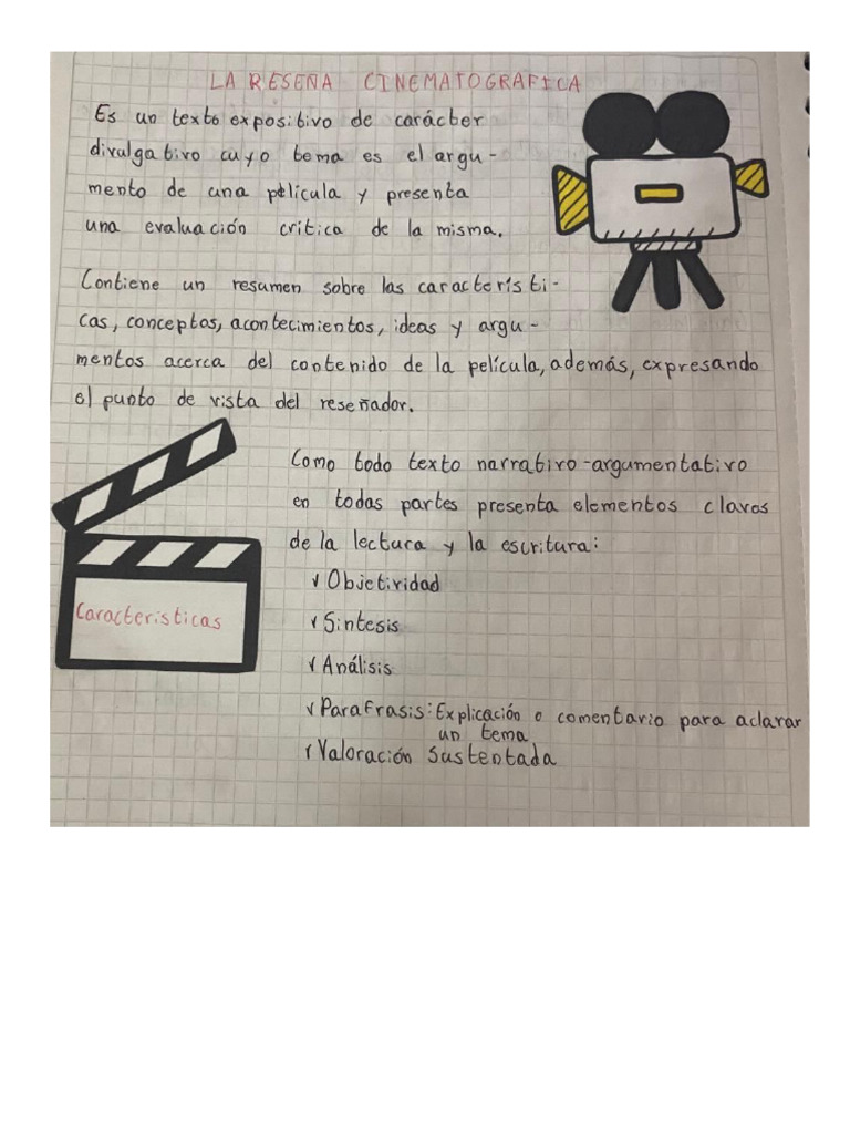 Reseña Cinematografica | PDF