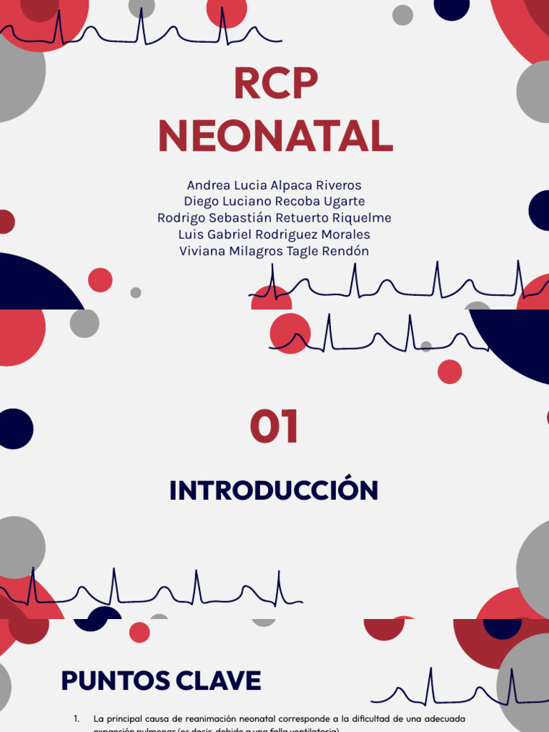 RCP Neonatal | PDF | Parto | Reanimación cardiopulmonar