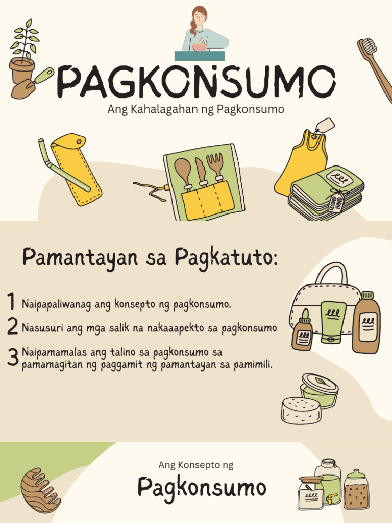 Aralin 5 Pagkonsumo | PDF