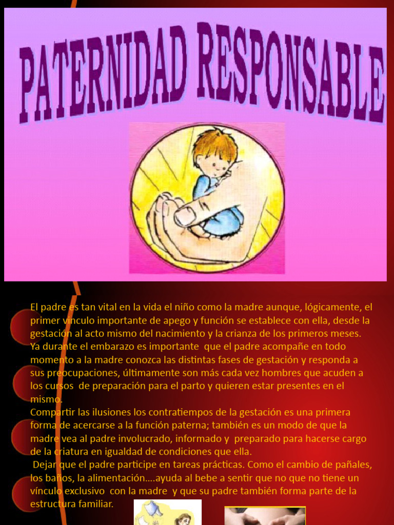 Paternidad Responsable | PDF | El embarazo | Violencia doméstica