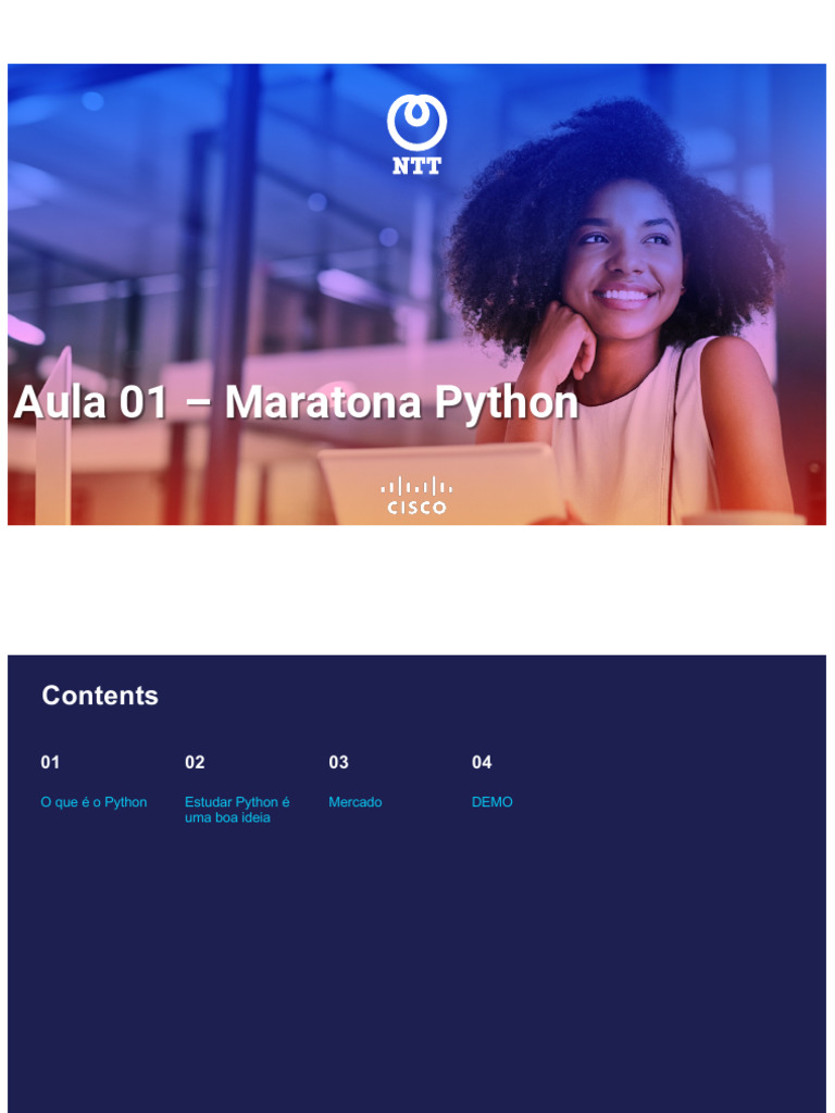 Aula1 - Maratona Python | PDF | Python (linguagem de programação ...