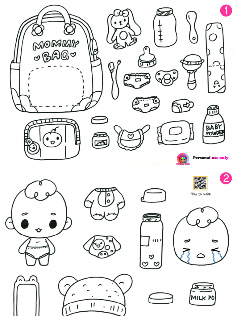Mommy Bag Paper DIYPink Ping World | PDF