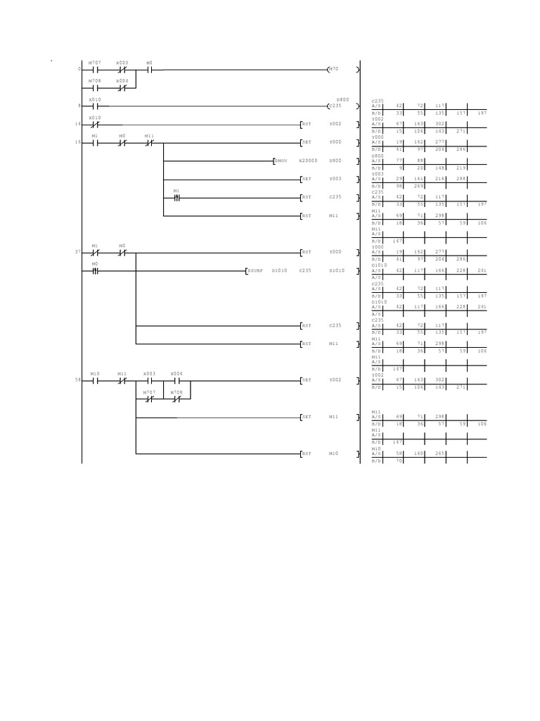 GX Developer Print Ladder MAIN | PDF