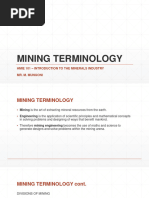 Mining Method Notes | PDF | Mining | Heavy Industry