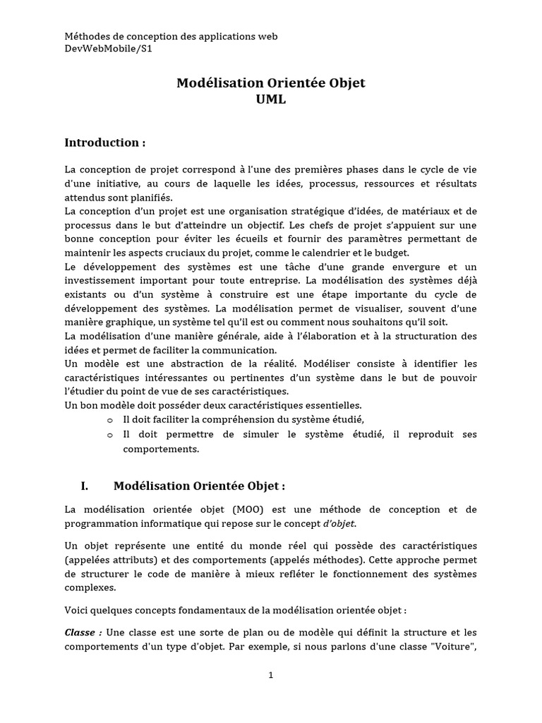 Diagrammes UML | PDF | Langage de Modélisation Unifié | Programmation orientée objet