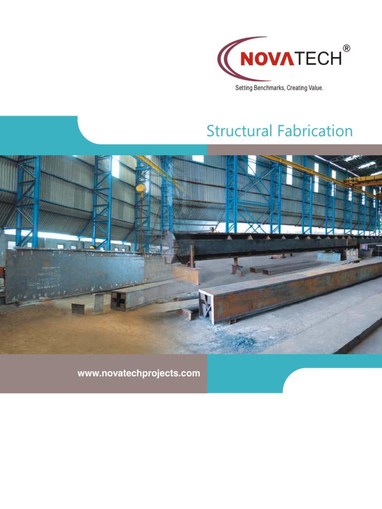 Novatech Structural Fabrication Brochure | PDF | Steel | Structural Steel
