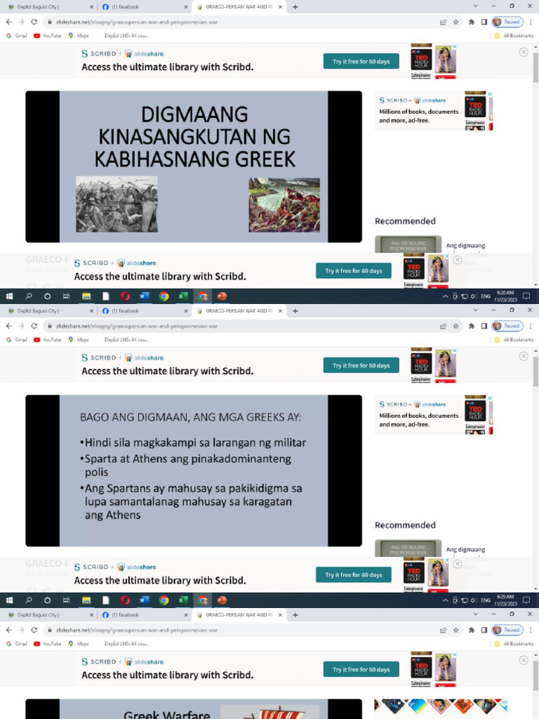 Ambag NG Greece | PDF