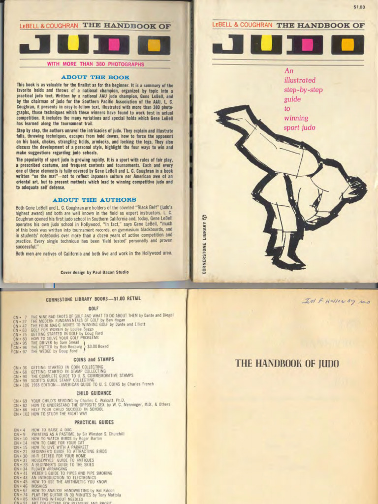 Gene LeBell, Lauri C. Coughran-The Handbook of Judo | PDF | Judo ...