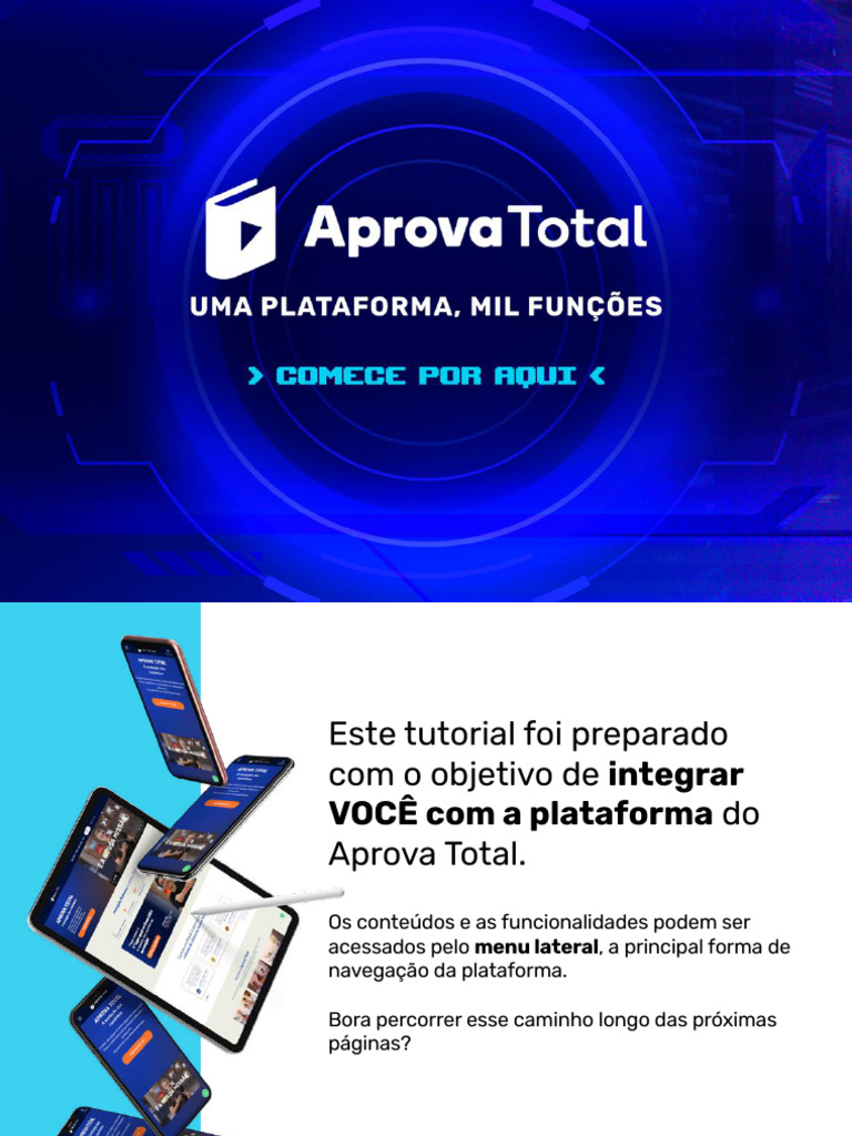 Guia Da Plataforma - Aprova Total | PDF | Science