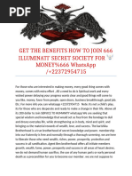 Join the Illuminati: Membership Guide | PDF | Illuminati | Business