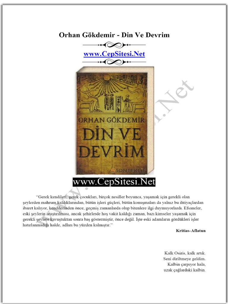Din Ve Devrim | PDF