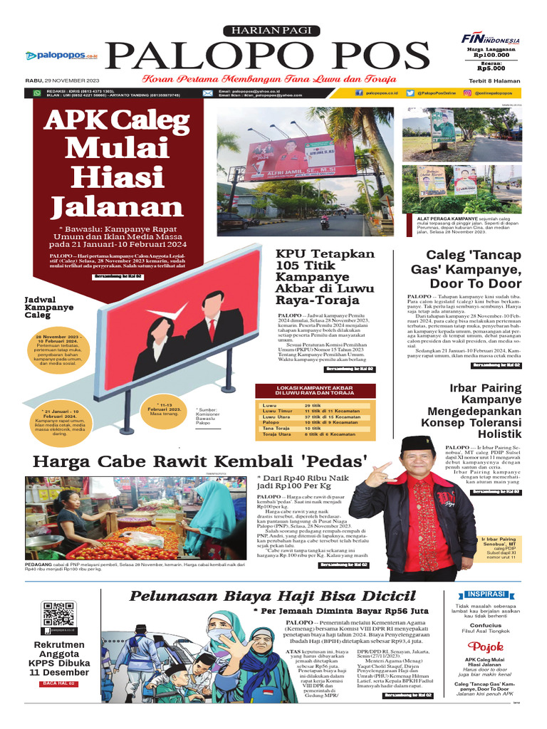 Palopo Pos - 29 November 2023 | PDF