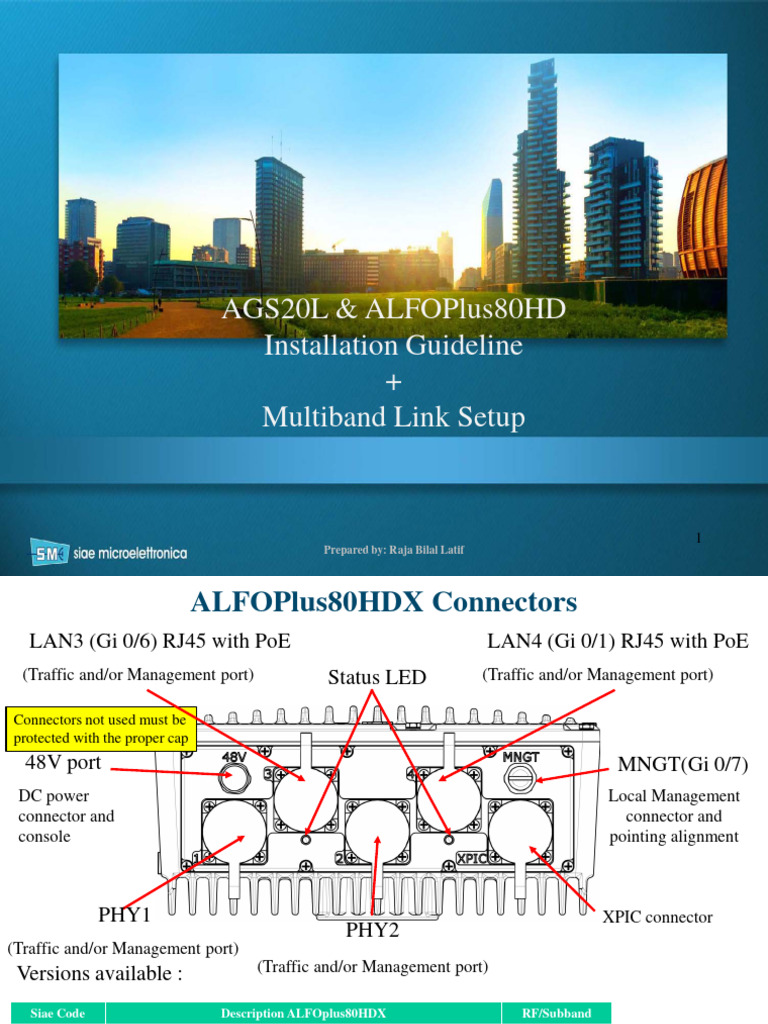 ALFOPlus80HDX OO CC | PDF | Electrical Connector | Physical Layer Protocols