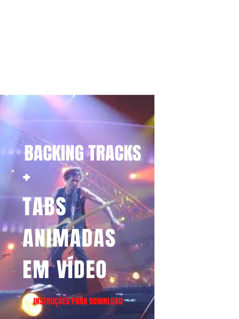 Ebook Backing Tracks Acesso Pac 3 | PDF | Escala (música) | Escalas musicais
