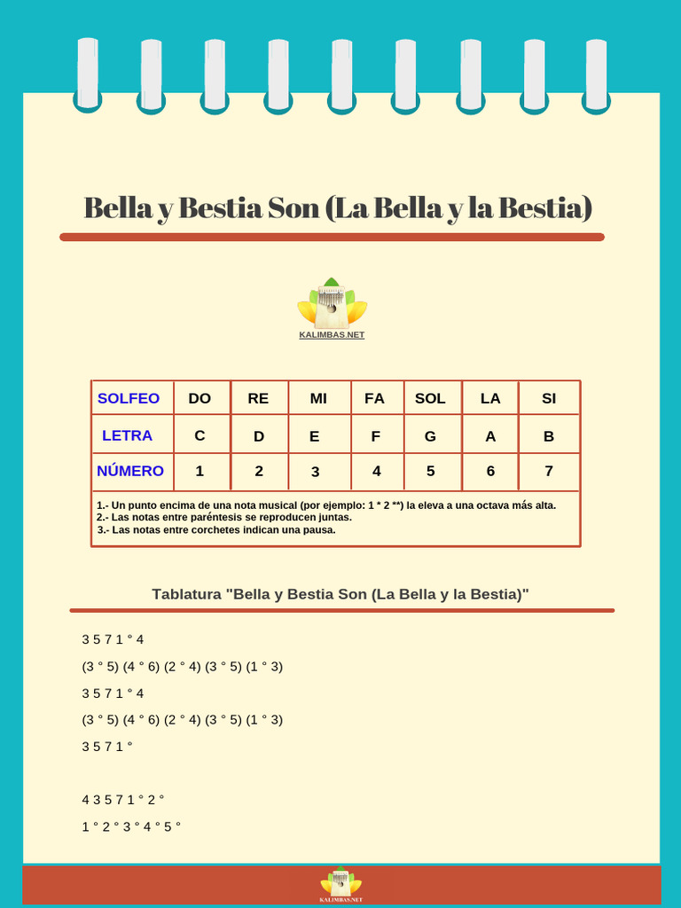 Bella y Bestia Son La Bella y La Bestia | PDF