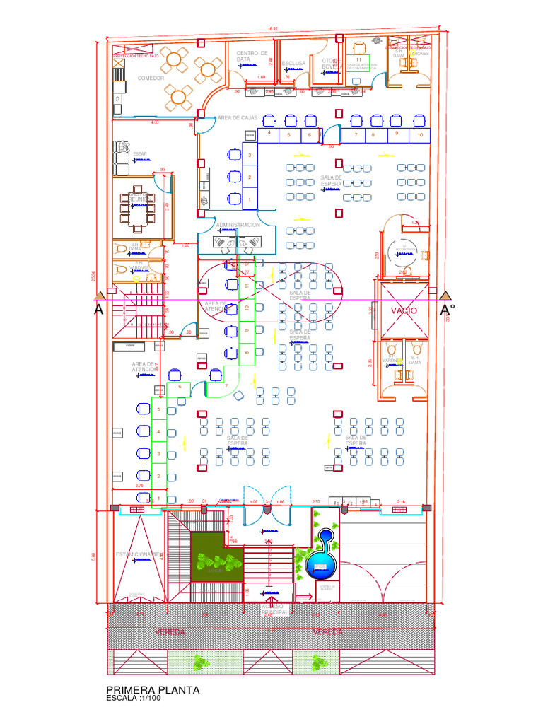 Plano de Distribucion Sat Primer Nivel | PDF