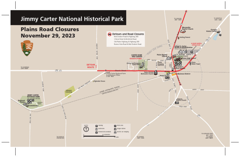Carter Procession Closure Map | PDF