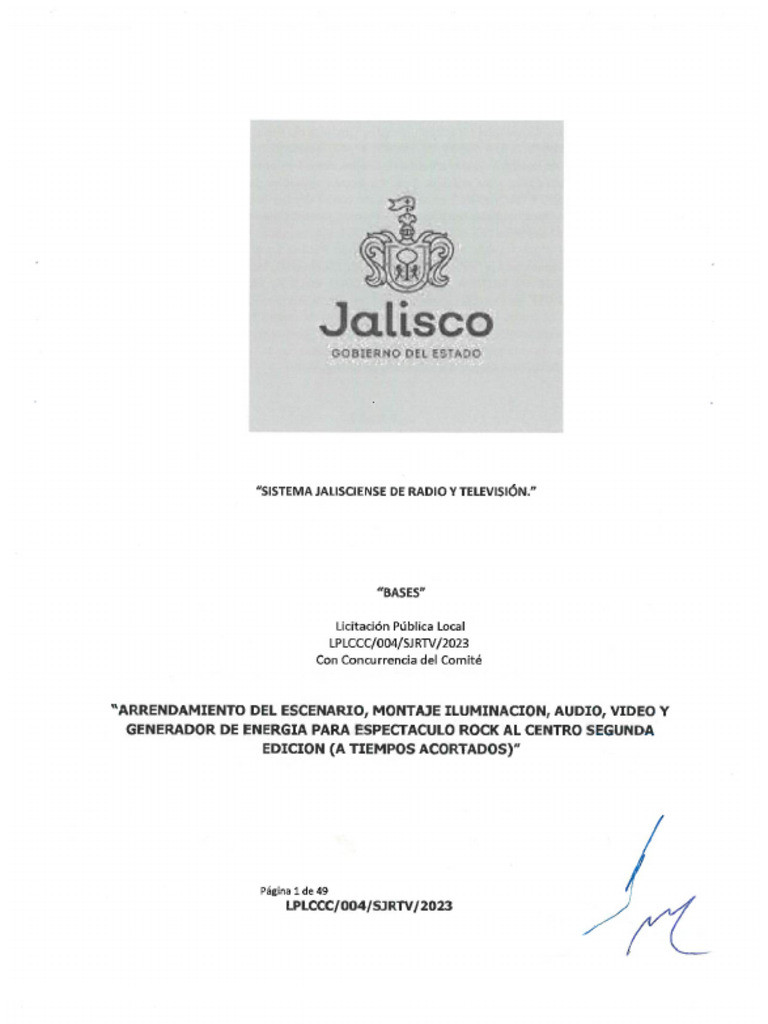 Bases - LPLCCC-004-SJRT-2023 | PDF