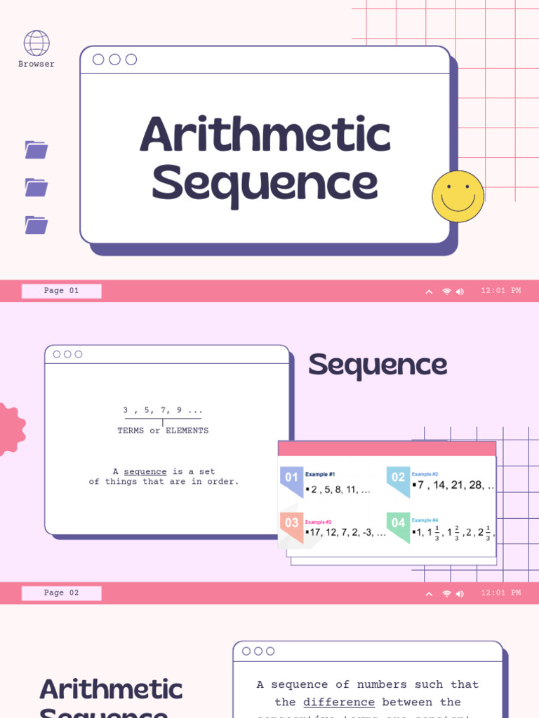 Arithmetic Sequence Series Mean | PDF | Sequence | Mathematics