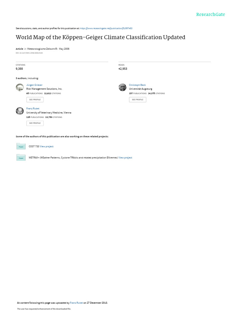 Mapas Climatcos | PDF | Atmospheric Sciences | Atmosphere