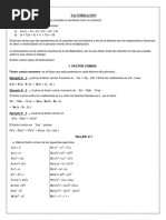 Ejercicios Resueltos 15 Casos Factorizacion | PDF | Factorización | Objetos matemáticos